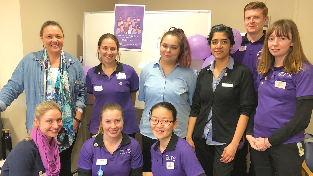 Why Uniting is wearing purple for young LGBTI people