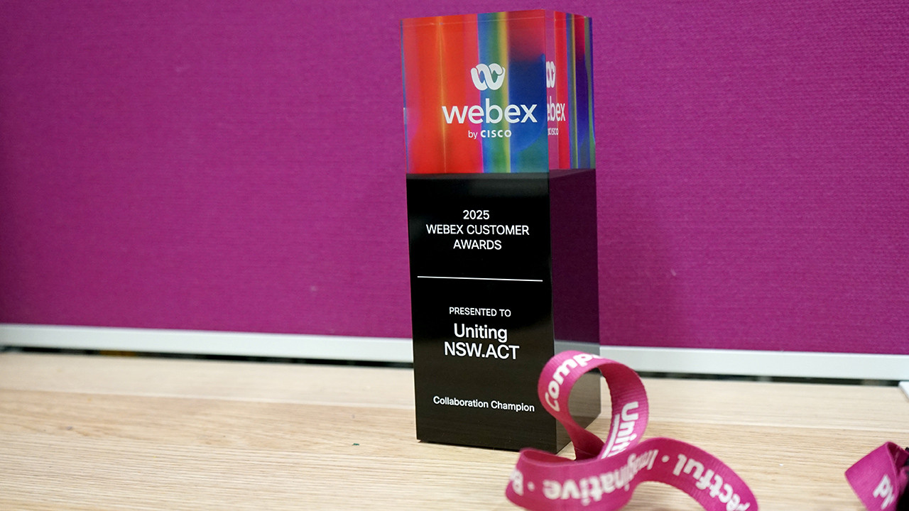Uniting Nsw Act Wins The Global 2025 Cisco Webex One Award For